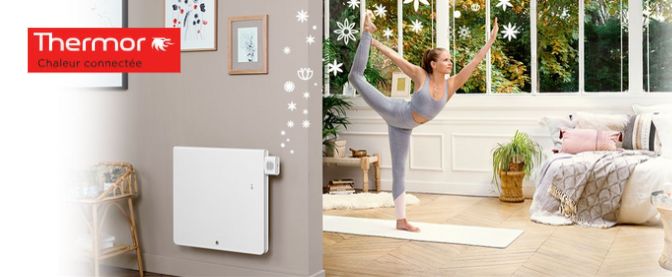 Zoom sur les radiateurs connectés et chauffage Thermor - Blog 123elec